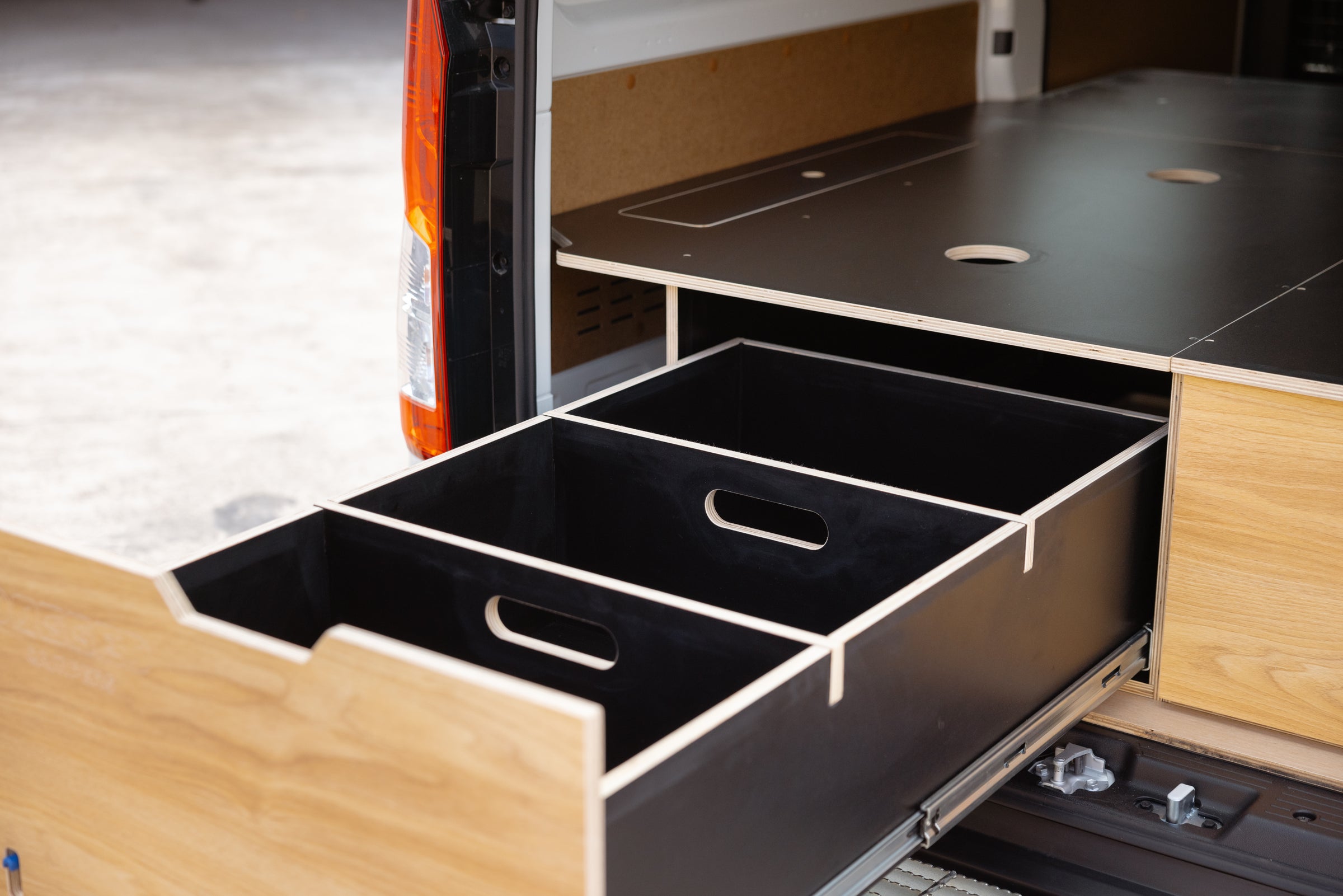 Toyota Hiace H300 'Tarkine' Van Fitout Kit | Dogged Campers